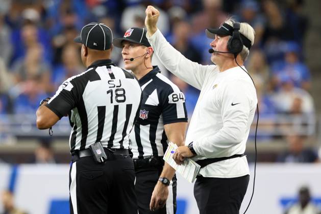 Jacksonville Jaguars vs Detroit Lions Jacksonville Jaguars offensive ...