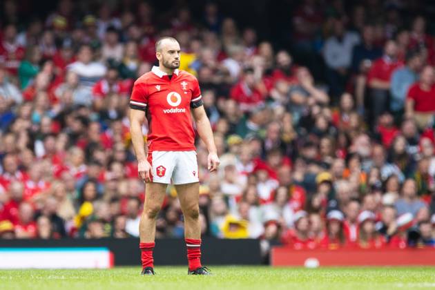 Wales v South Africa Rugby International 19 08 2023. Cai Evans of Wales ...