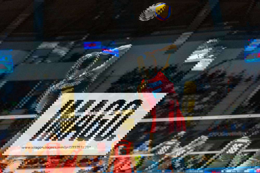 International volleyball match - CEV EuroVolley 2023 - Women - Bulgaria ...