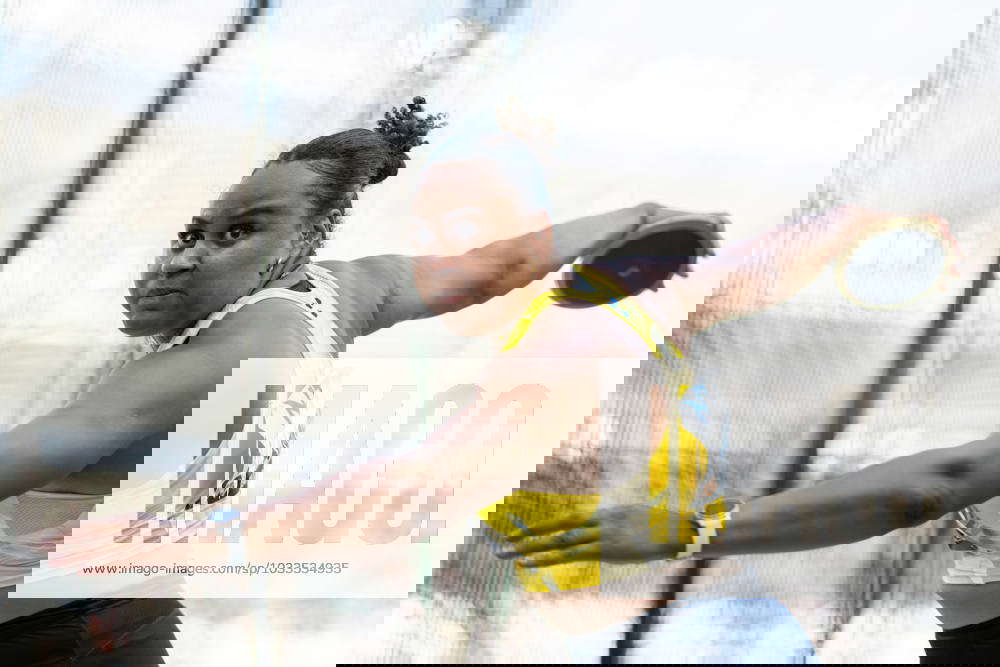 230820 Vanessa Kamga of Sweden competes in women?s discus throw ...