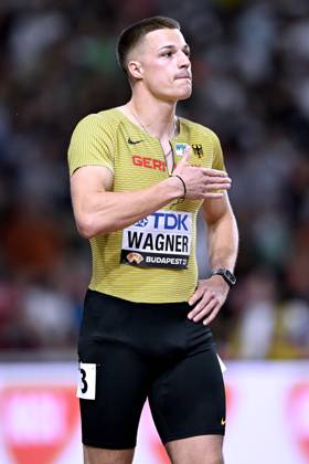 WAGNER Julian Team BRD 100m Preliminary Heat Athletics World ...