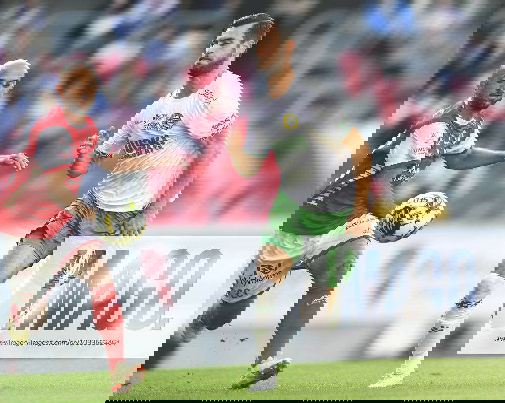 KALMAR 20230820 Kalmars Robert Gojani and Hammarbys Adi Nalic during ...