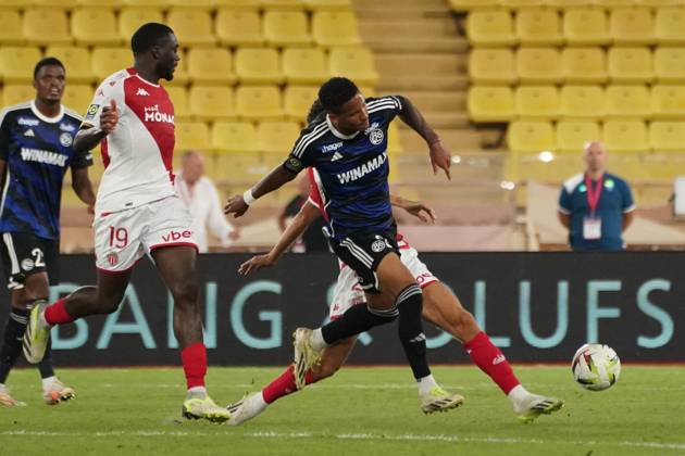 Angelo Gabriel (RC Strasbourg) - Youssouf Fofana (AS Monaco) - Maghnes ...