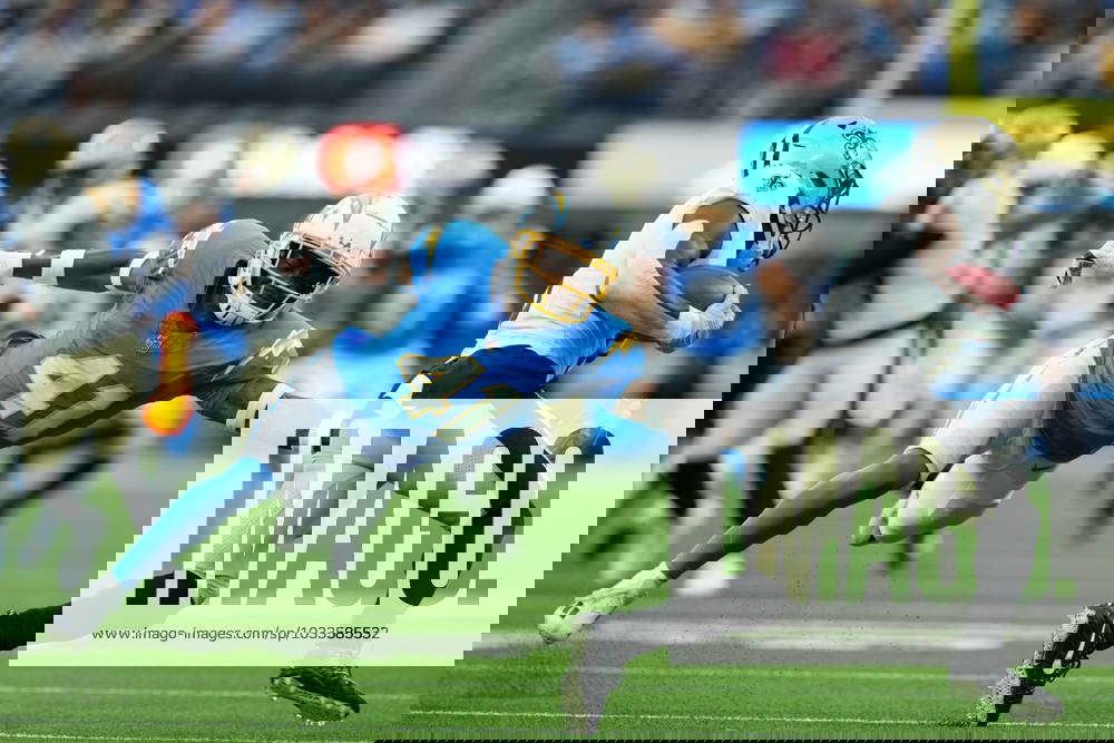 August 20, 2023, Inglewood, CA, U.S: Los Angeles Chargers safety Raheem ...