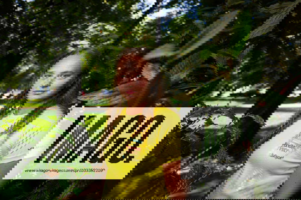 230821 Grete Ahlberg of the Swedish national athletics team poses for a ...