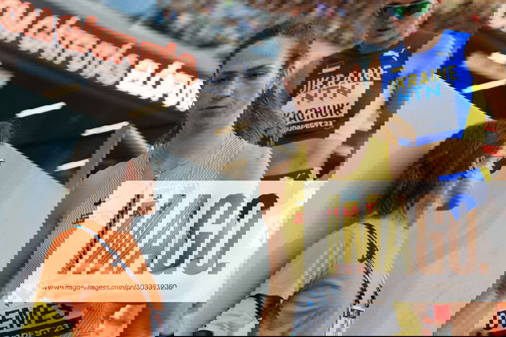 Eileen Demes (Germany) on her way to the 400 metres hurdles heat during ...