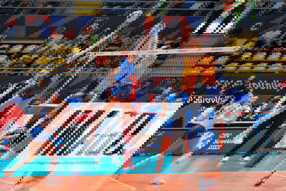 August 21, 2023, Turin, Italy: Iman Isanovic (L) of Bosnia ...