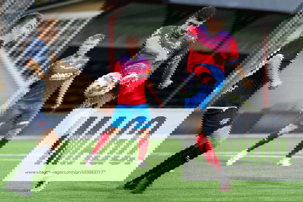 230822 Helsingborgs Amar Muhsin scores 0 2 during the Swedish Cup ...