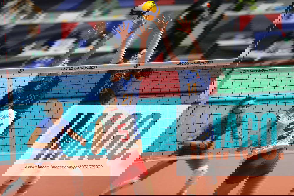 International volleyball match - CEV EuroVolley 2023 - Women - Bulgaria ...