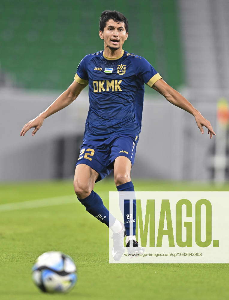 Playoff Stage AFC Champions League 2023 24 Shohrux Gadoyev of AGMK FC ...