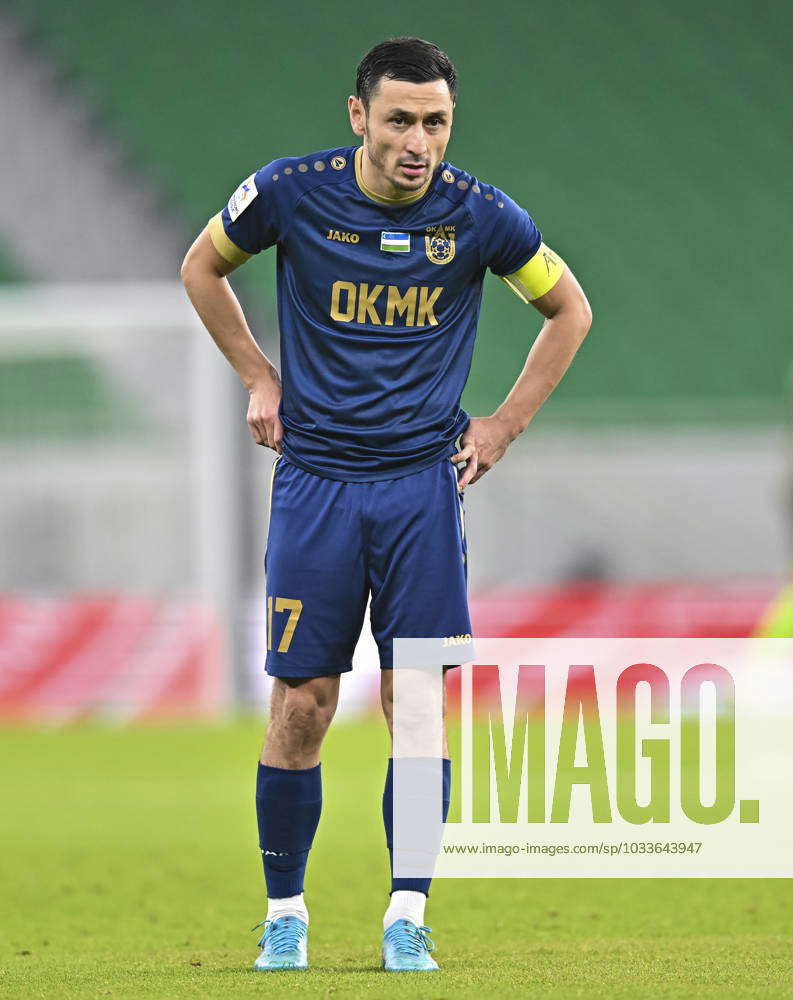 Playoff Stage AFC Champions League 2023 24 Sanzhar Tursunov of AGMK FC ...