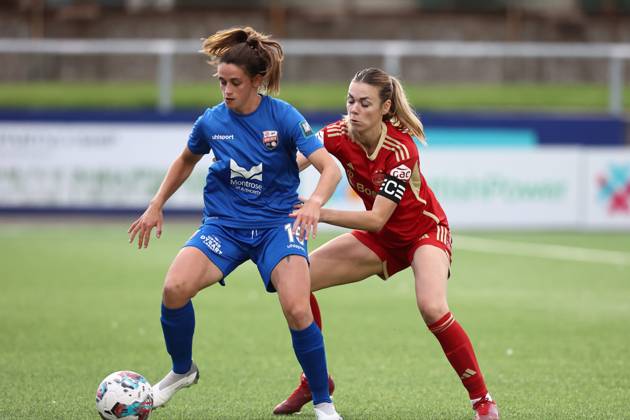 Montrose Women v Aberdeen Women Scottish Womens Premier League 1 23 08 ...