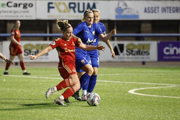 Montrose Women v Aberdeen Women Scottish Womens Premier League 1 23 08 ...