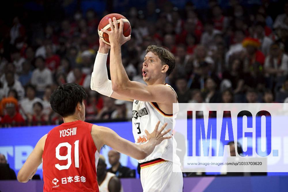 Hirotaka Yoshi of Japan (left) and Franz Wagner of Germany during the ...