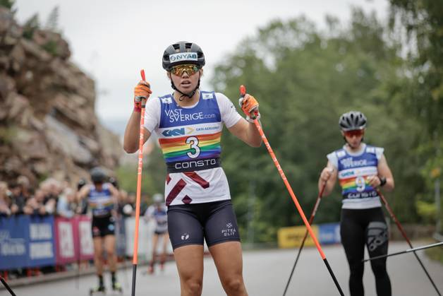 TROLLHÄTTAN 20230825 Emma Ribom at the womens semi-final during s ...