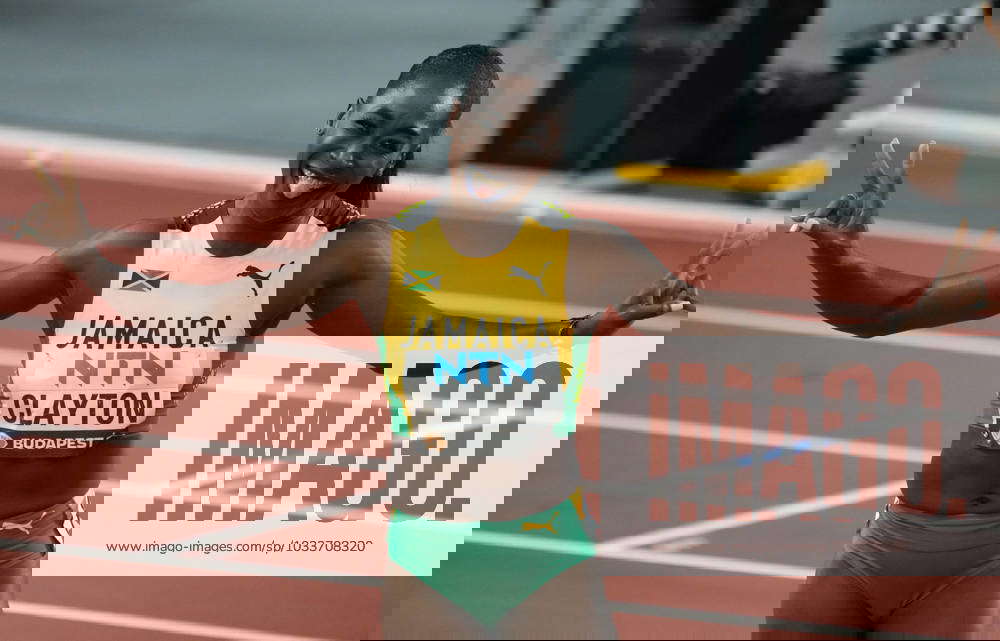 World Athletics Championships - Budapest Rushell CLAYTON of JAM Final ...