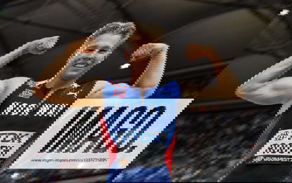 230825 Markus Rooth of Norway celebrates as he competes in men?s ...