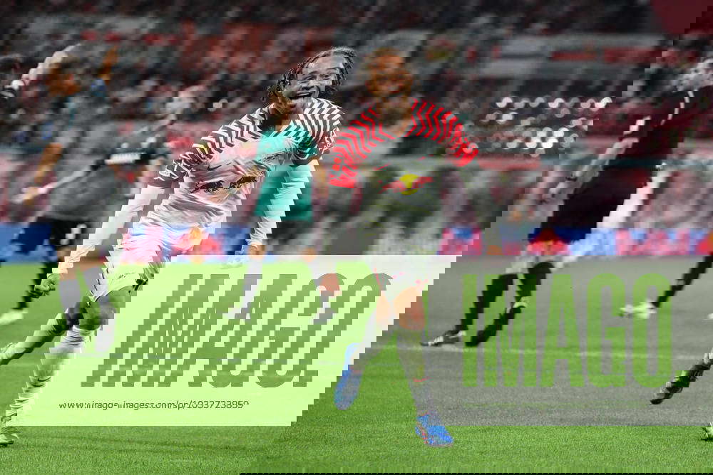 Goal celebration scorer Xavi Simons RB Leipzig,20 scores 5 1 1 Football ...