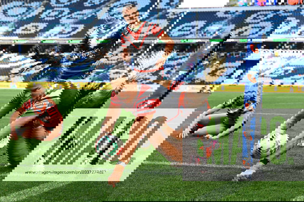 NRLW ROOSTERS TIGERS, Isabelle Kelly of the Roosters scores a try ...