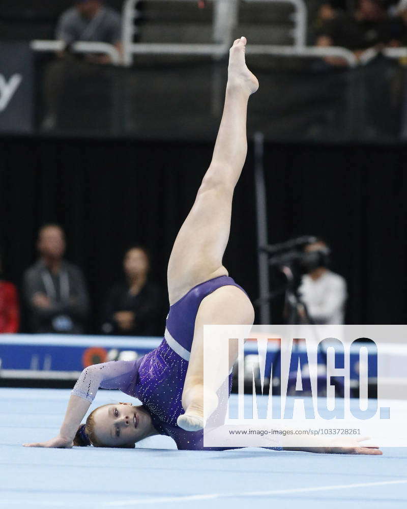 August 25, 2023, SAN JOSE, CALIFORNIA: Dulcy Caylor (225) performs on ...