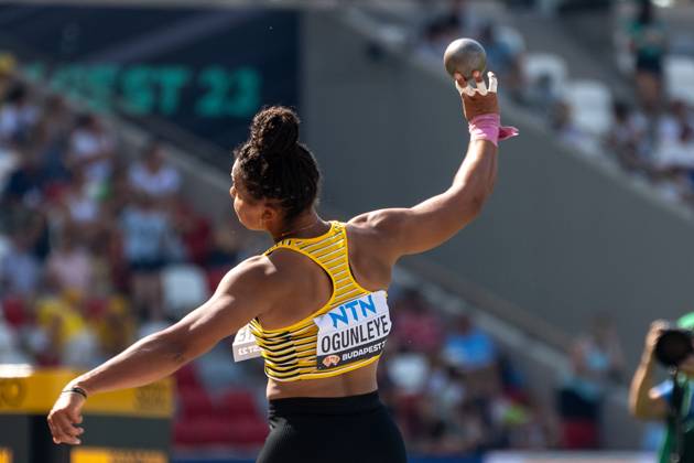 Yemisi Ogunleye MTG Mannheim, Germany , Shot Put Women Shot Put Women ...