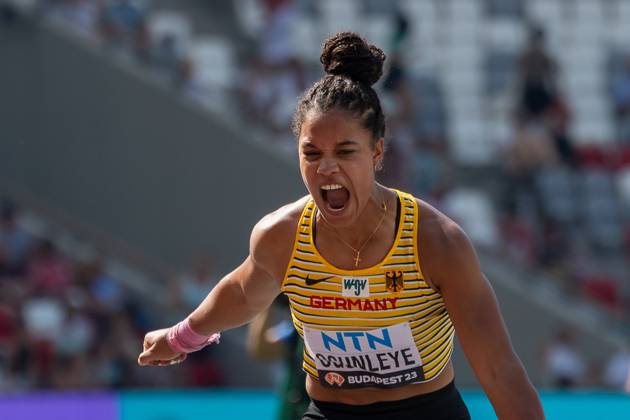 Yemisi Ogunleye MTG Mannheim, Germany , Shot Put Women Shot Put Women ...
