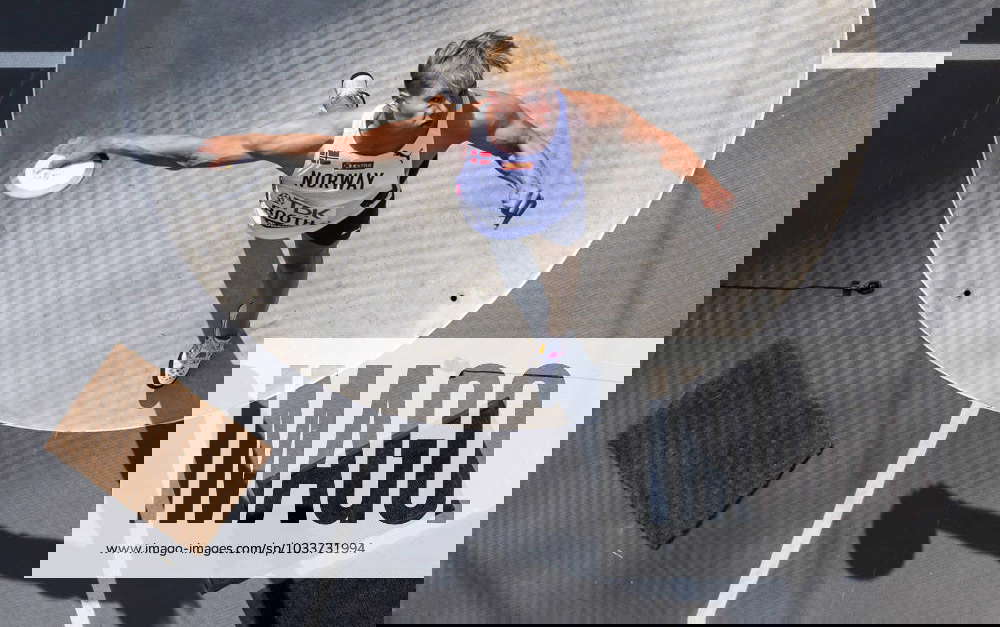 230826 Markus Rooth of Norway competes in men?s decathlon discus throw ...