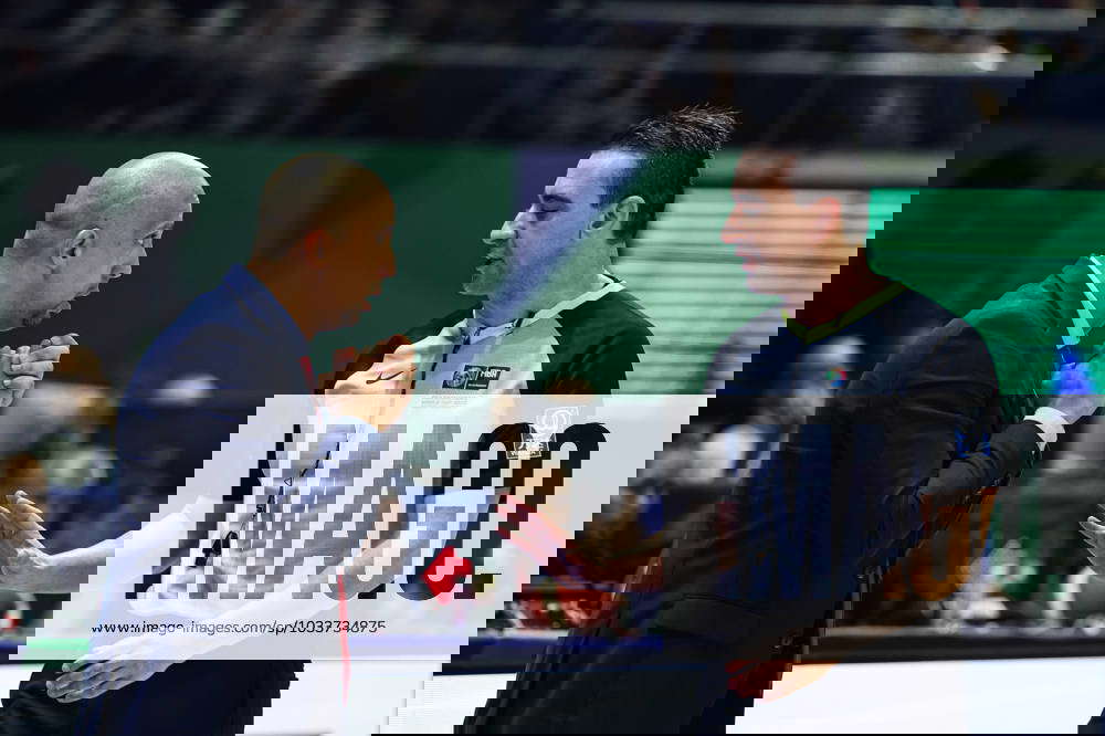 MANILA, Aug. 26, 2023 -- Nelson Colon, head coach of Puerto Rico ...