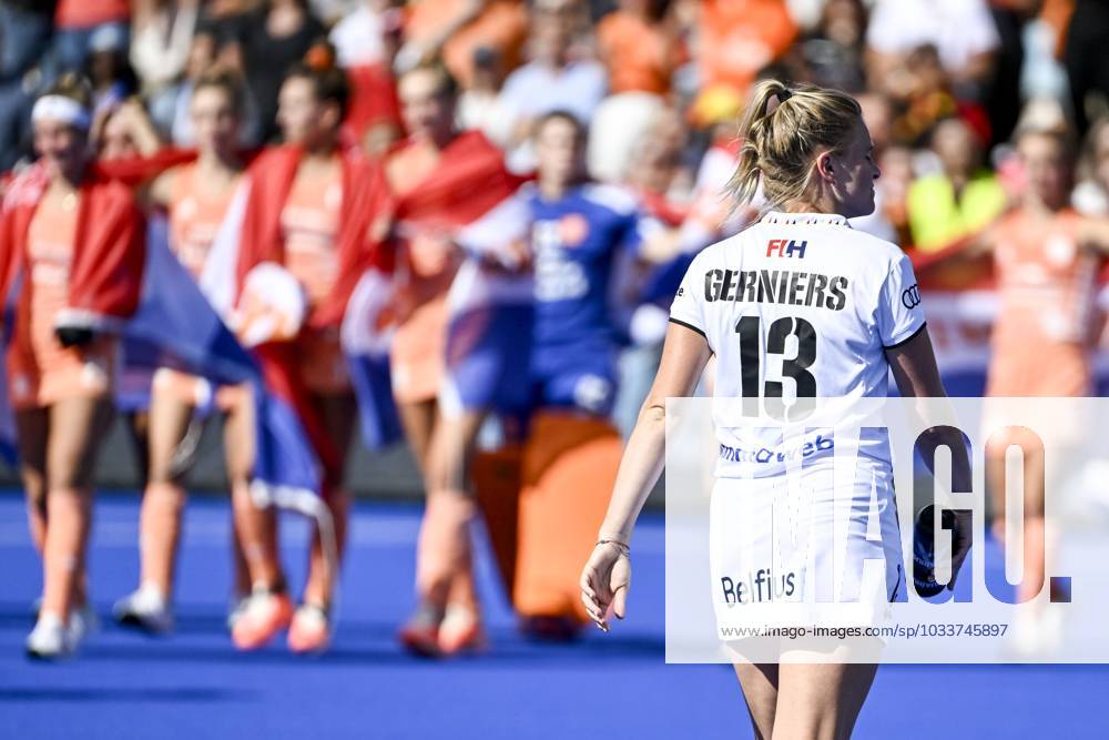 Belgium s Alix Gerniers pictured after a hockey game between Belgian ...