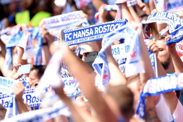 2 Bundesliga FC Hansa Rostock VfL Osnabrück on 26 08 2023 at ...