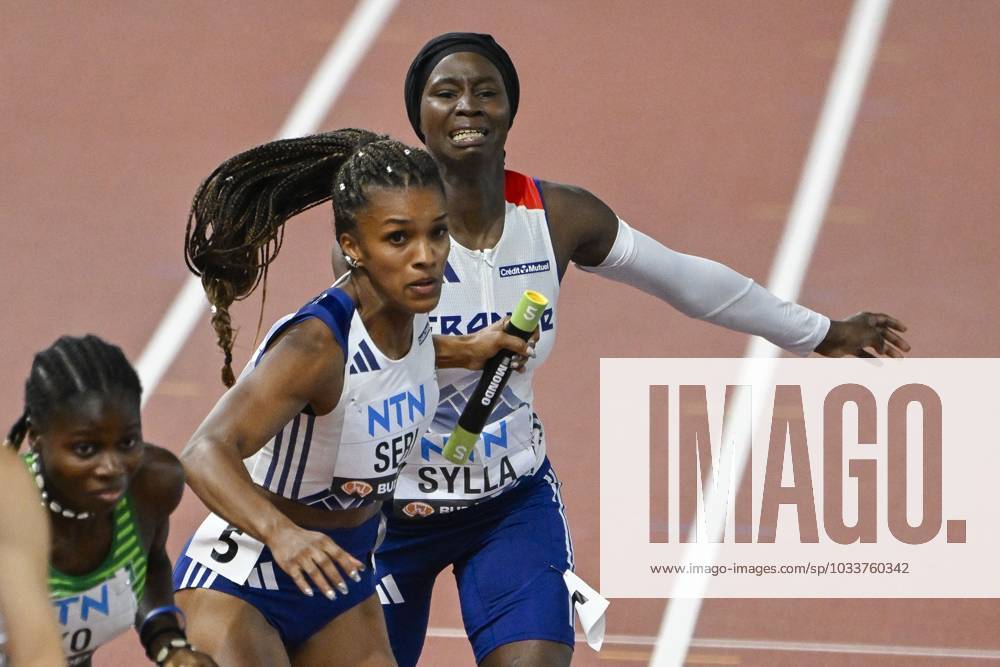 French Camille Seri and French Sounkamba Sylla pictured in action ...