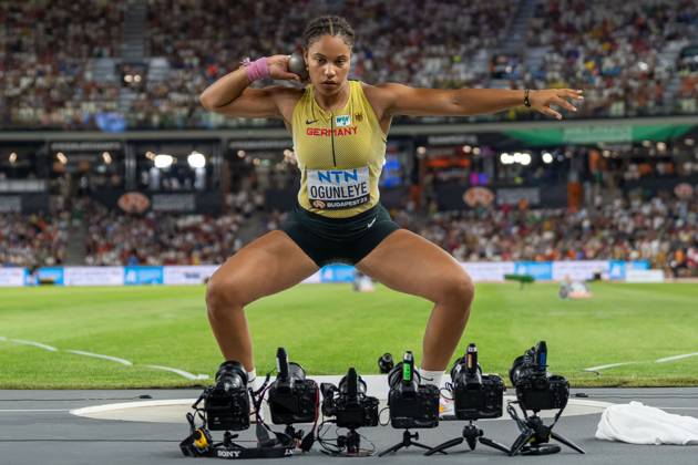 Yemisi Ogunleye MTG Mannheim, Germany , Shot Put Women Shot Put Women ...