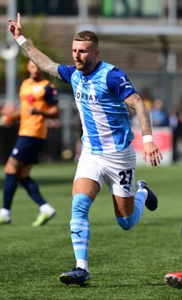 Slough Town v Torquay United, Slough, UK - 26 Aug 2023 Jack Stobbs of ...