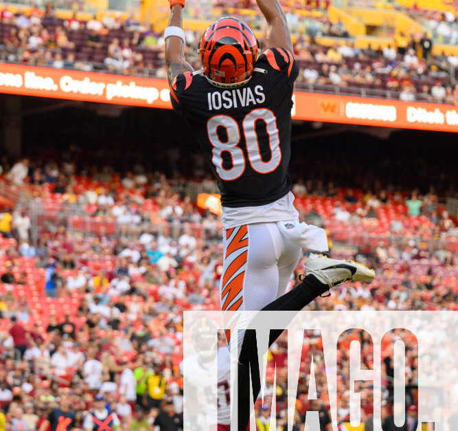 August 26th 2023: Cincinnati Bengals wide receiver Andrei Iosivas (80 ...