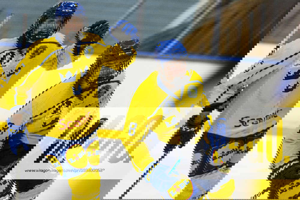 Swedens Rocky Langvardt celebrates with Sascha Boumedienne after 2 3 ...