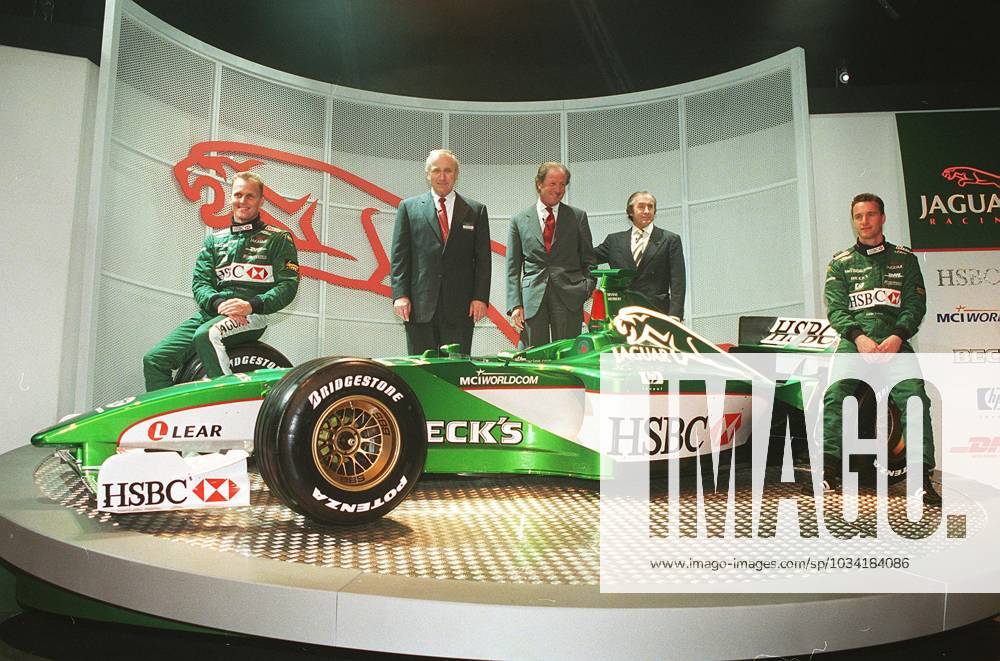 JAGUAR RACING FORMULA 1 TEAM Left to Right: JOHNNY HERBERT, British ...