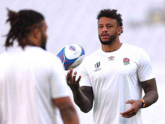 England Rugby Captains Run, Orange VÃ Courtney Lawes and Marcus Smith