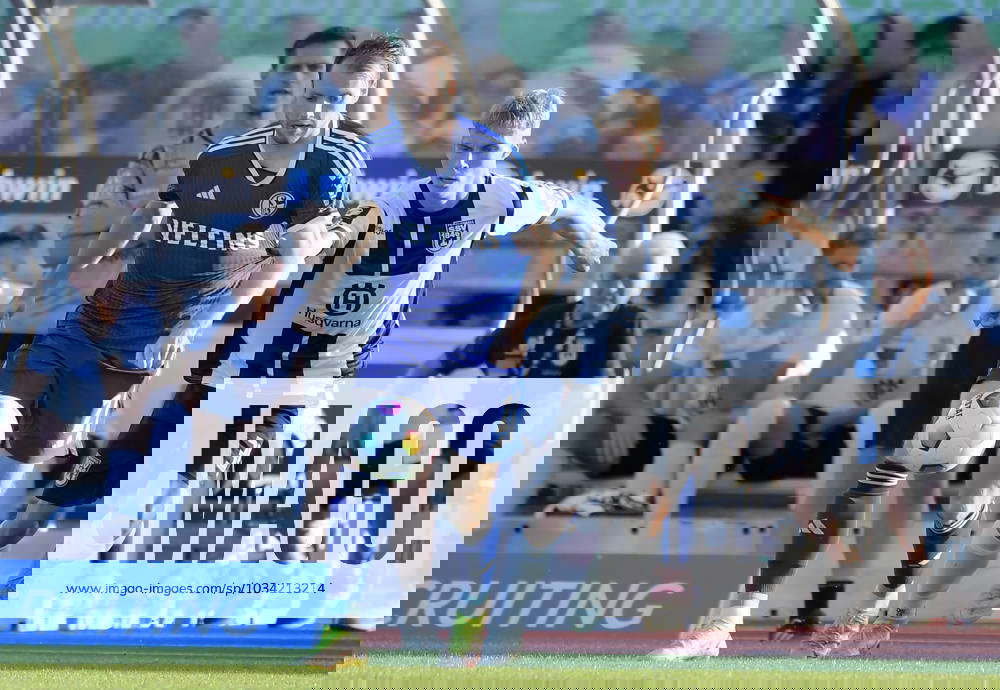 08 09 2023, xemx, football test match, SSV Ulm 1846 FC Schalke 04, v l ...