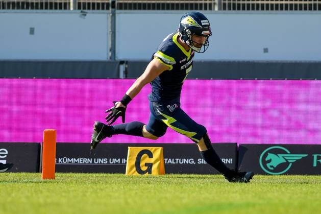 Louis Geyer Stuttgart Surge 7, touchdown, Stuttgart Surge vs Milano ...