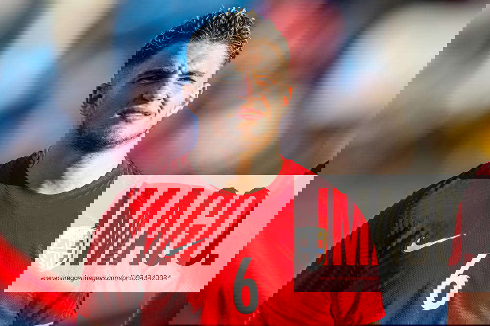 230912 Christos Zafeiris of Norway ahead of the UEFA European Under 21 ...