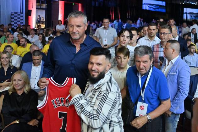 BiH, Sarajevo, 130923. Arena Hotel Hills. Promotion of the film Magical ...