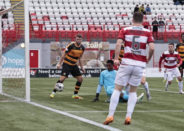 Hamilton Academical v Alloa Athletic cinch League One Referee George ...