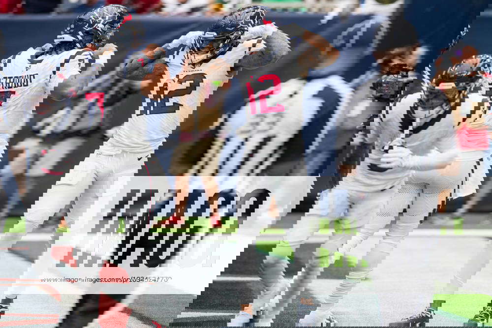 September 17, 2023: Houston Texans wide receiver Nico Collins (12) and quarterback C.J. Stroud