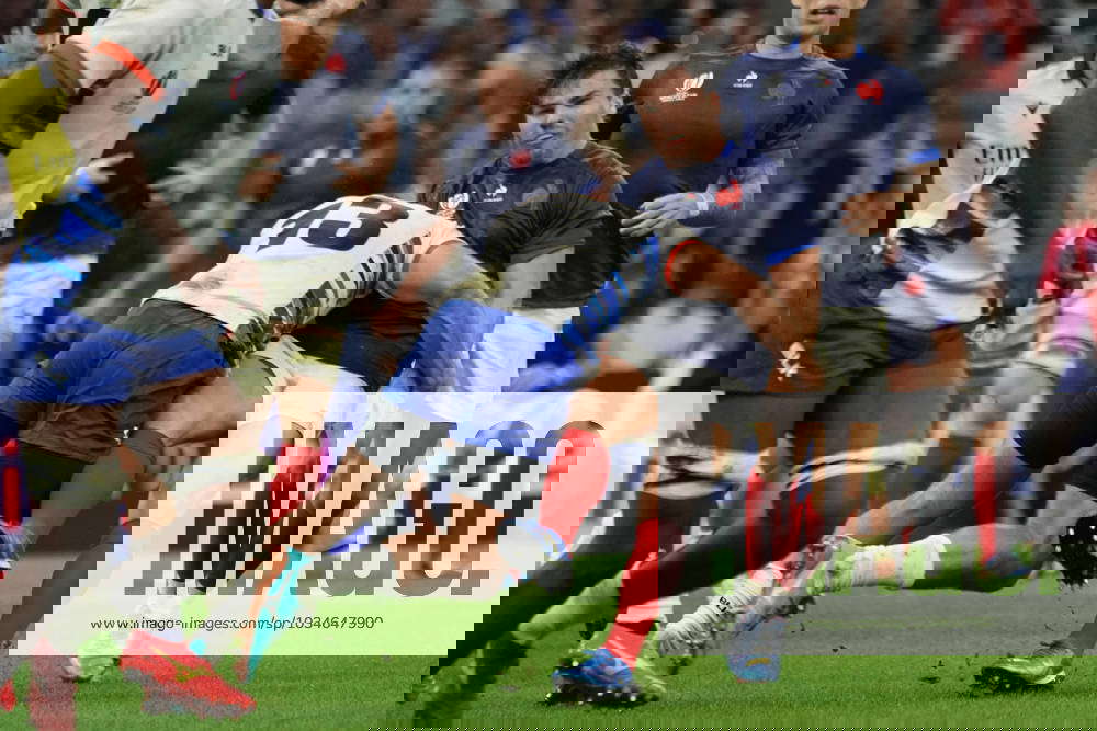 Antoine Dupont - Johan Deysel RUGBY : Wolrd Champion Cup - France vs Namibie - Marseille