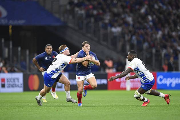 RWC - France v Namibia Antoine Dupont during the Rugby union World Cup ...