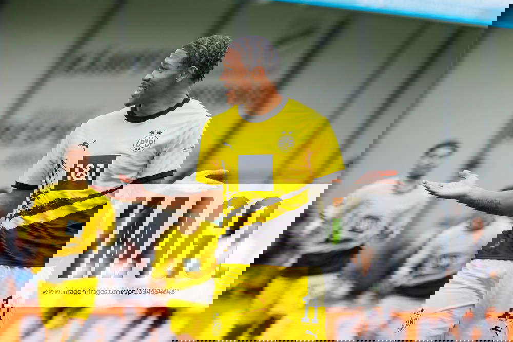 Justin Butler Borussia Dortmund II, 11 cheers after his goal to 2 3 ...