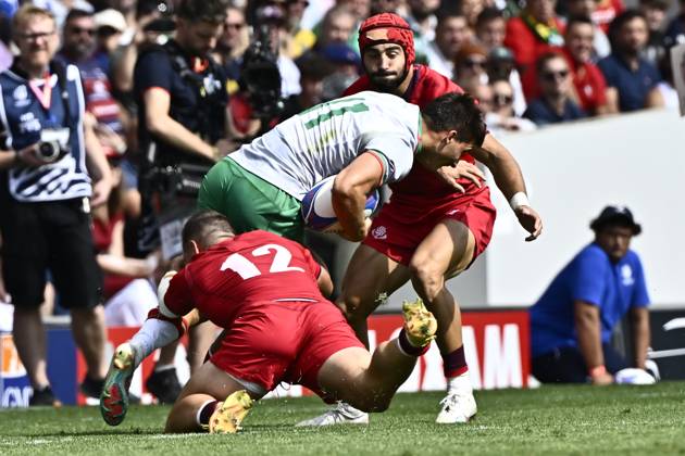 Rodrigo Marta RUGBY : Georgie vs Portugal - Match de Poule de la Coupe ...