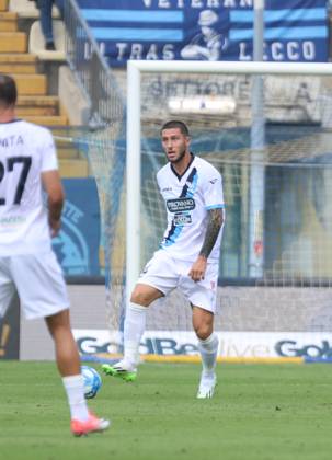 Luca Marrone of Calcio Lecco 1912 during the Serie B match between ...