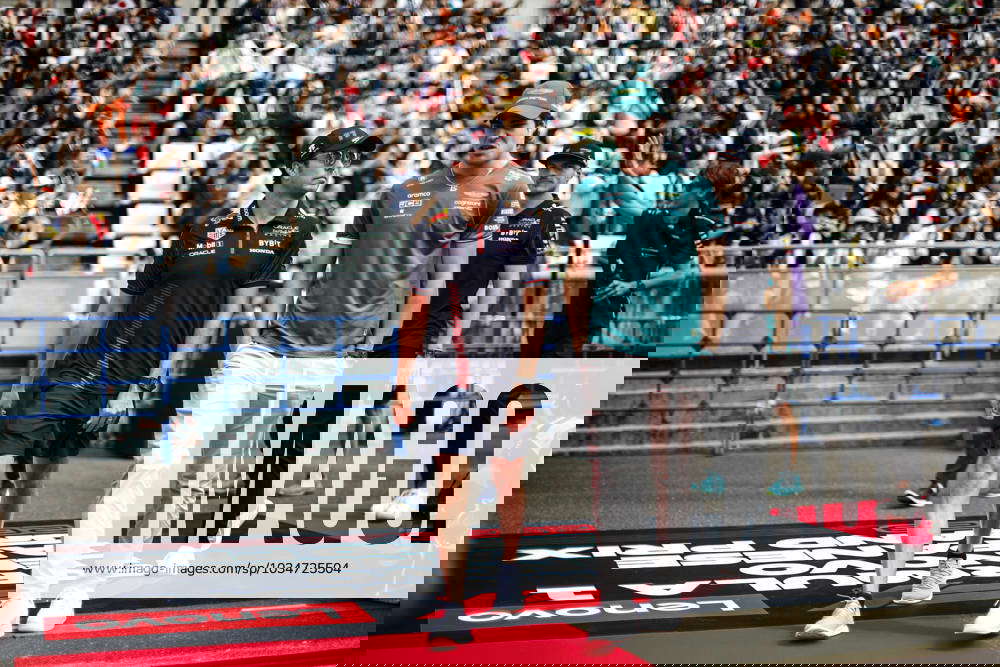 PEREZ Sergio (mex), Red Bull Racing RB19, portrait STROLL Lance (can ...