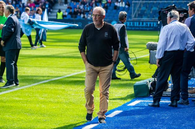 Pascal Gastien FOOTBALL : AC Le Havre vs Clermont Foot 63 - Ligue 1 ...